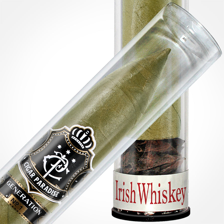 Sabores Irish Whiskey Sweet Tip Torpedo Candela Tube – Cigar Paradise ...